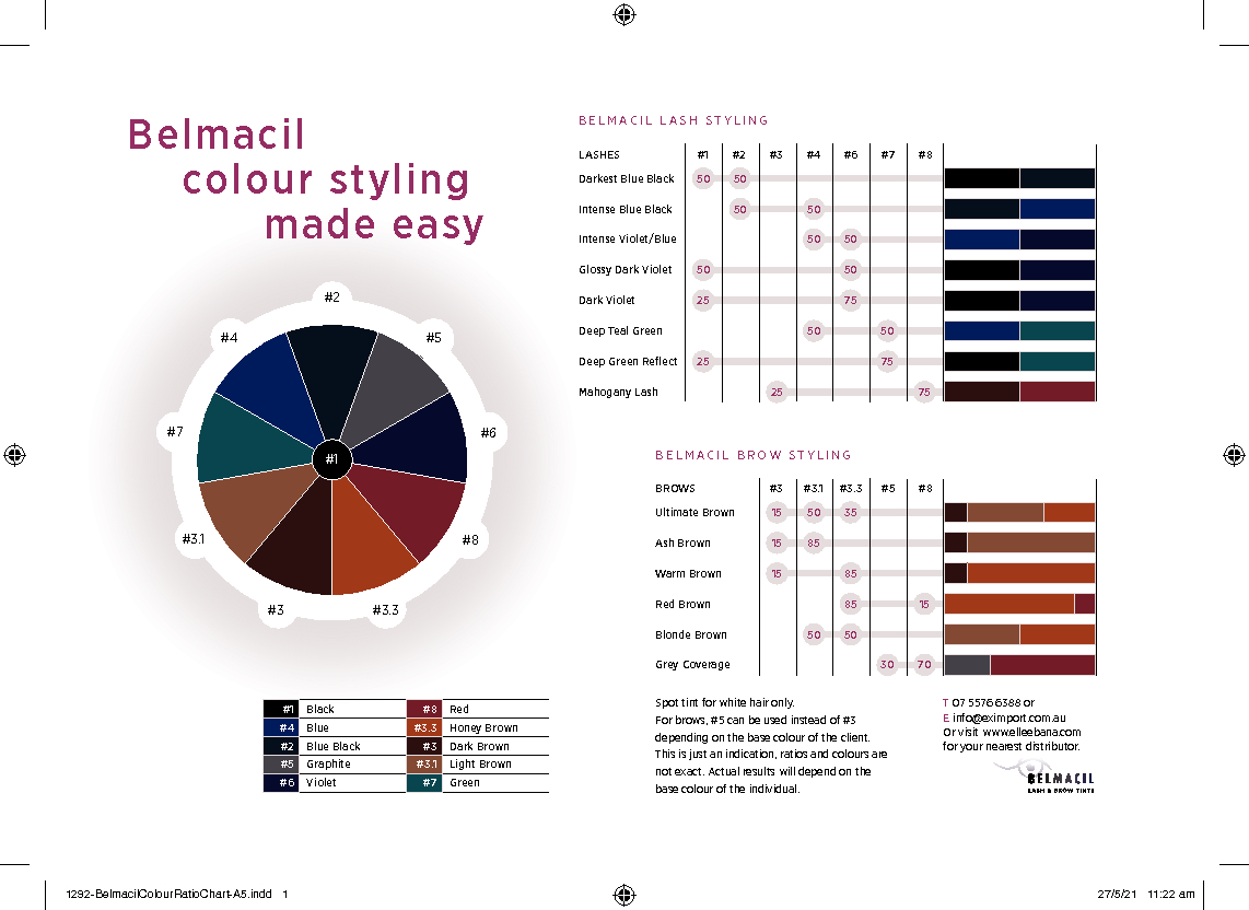 Belmacil Tint – The Lash Collection